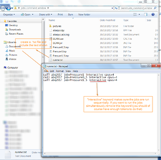 How to Submit and Monitor Abaqus Jobs Through Command Window